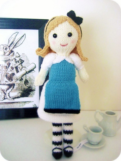 Ravelry: Alice in Wonderland (Knit) pattern by Amy Gaines