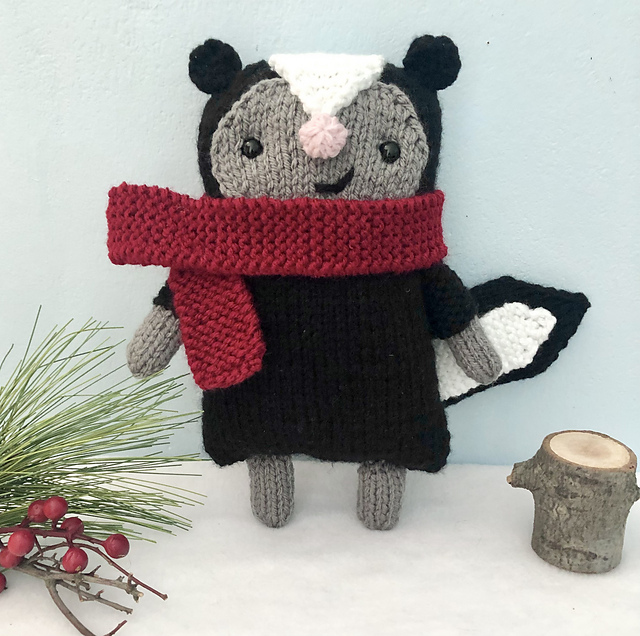 Ravelry: Skunk pattern by Amy Gaines