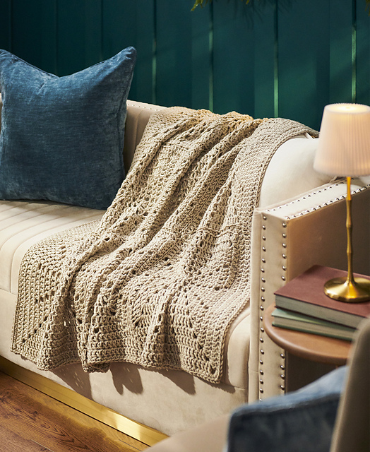 Ravelry: Windmark Throw pattern by Amy Gunderson