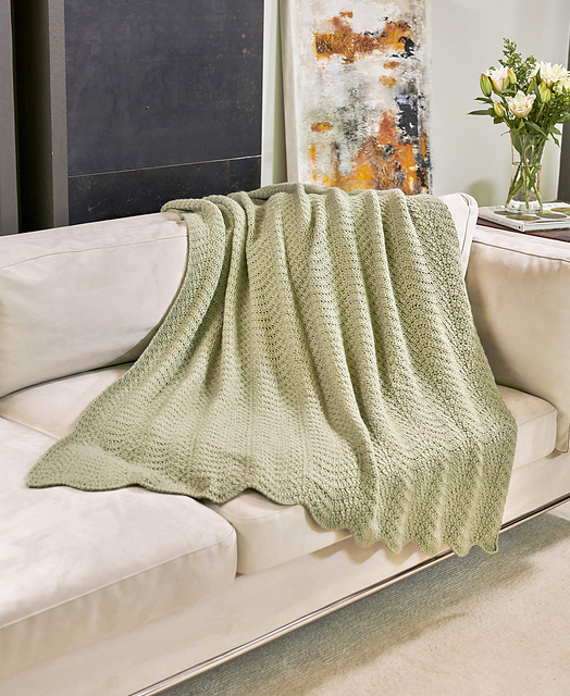 Ravelry: Ripple and Flow Afghan pattern by Amy Gunderson