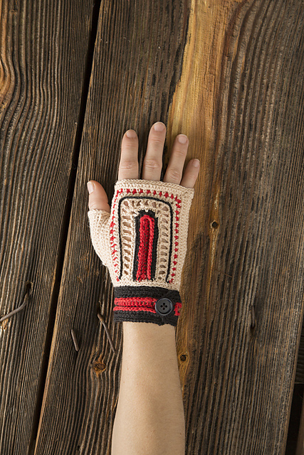 Ravelry: Lederhosen for Hands pattern by Amy Gunderson