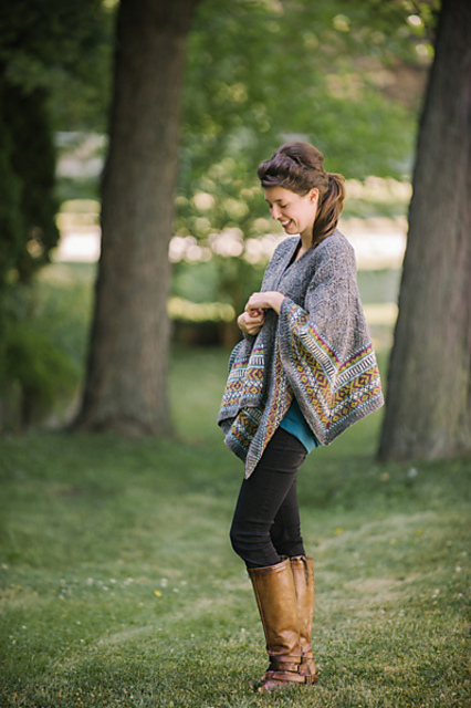 Ravelry: Aztec Poncho pattern by Amy Gunderson