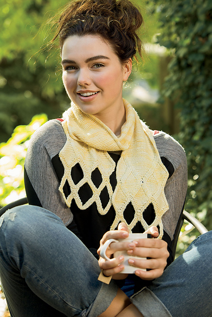 Ravelry: Sign of Four Scarf pattern by Annie Watts
