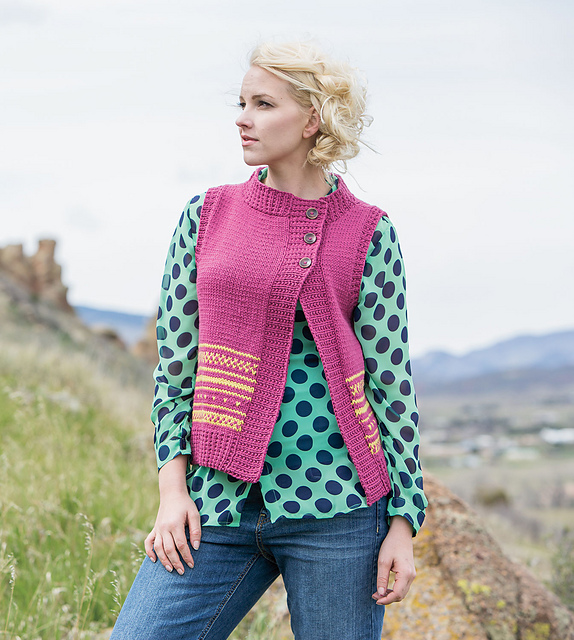 Ravelry: Lene Vest pattern by Elizabeth Smith