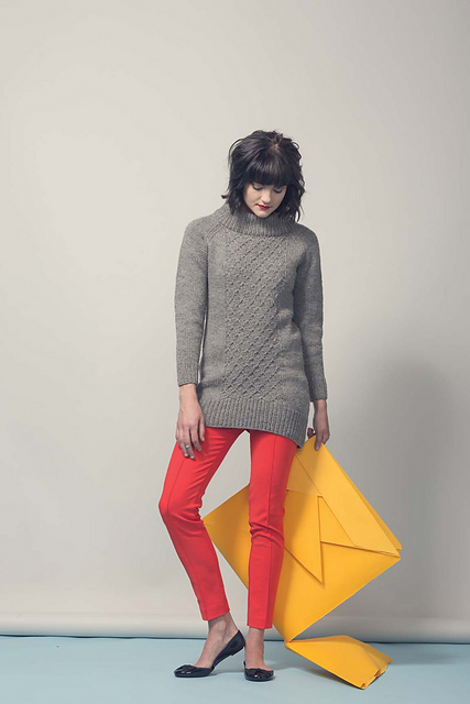 Ravelry: Bay-and-Gable Tunic pattern by Sachiko Burgin