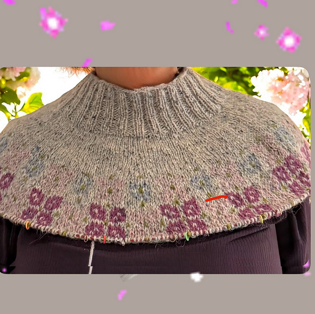 Ravelry: Amyrofgn's Cape Cod Hydrangea Sweater