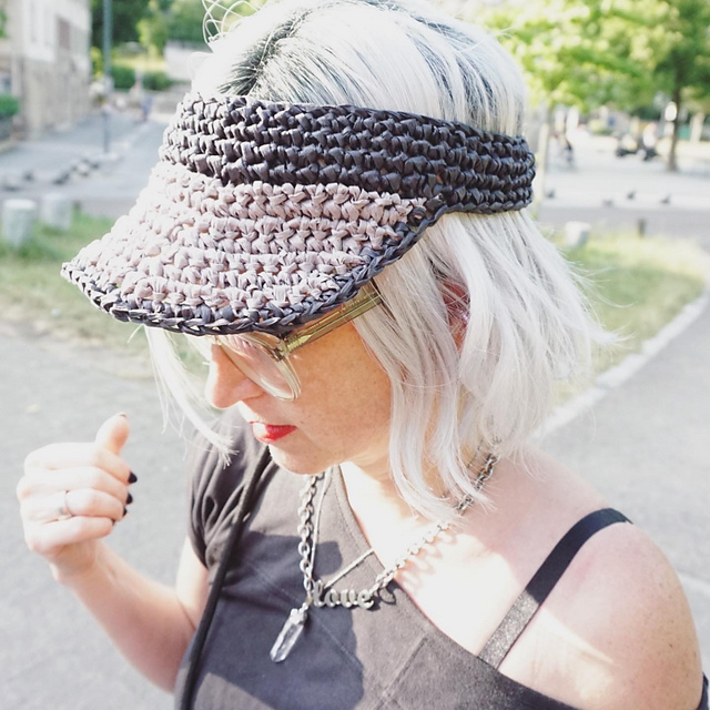Ravelry: Super Paper Visor pattern by Anita Wech