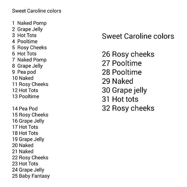 Ravelry: AnWit's Sweet Caroline
