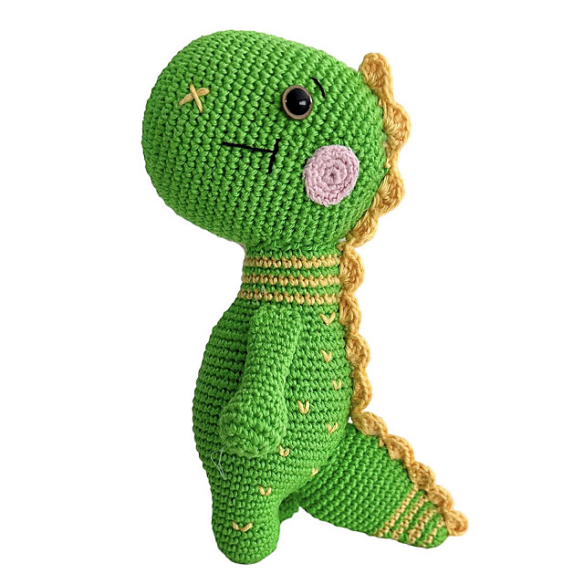 Ravelry Dinosaurio Amigurumi Pattern By Ana Artedetei2