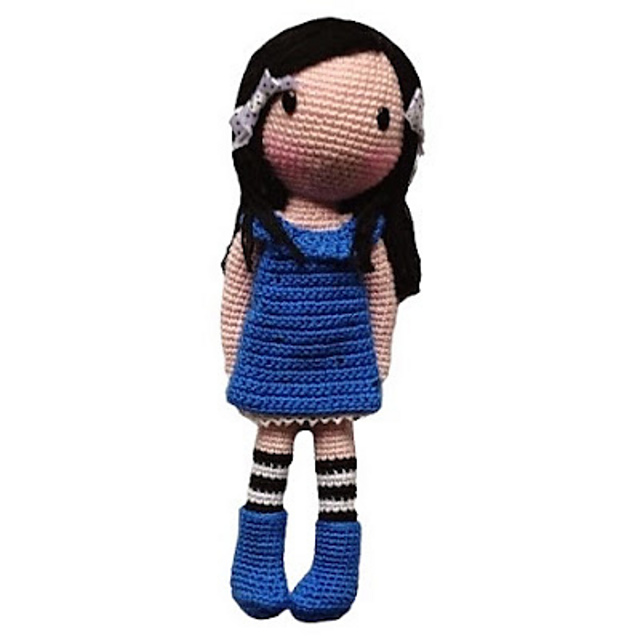 Ravelry: Gorjuss amigurumi con botas pattern by Ana Artedetei2