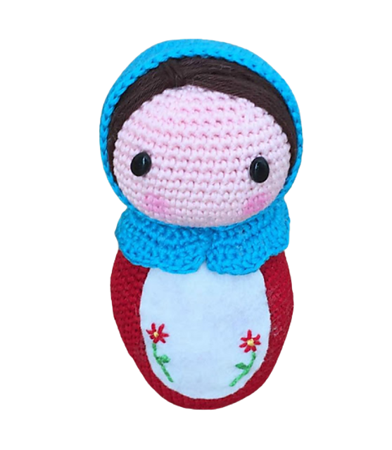 Ravelry: Matrioska amigurumi pattern by Ana Artedetei2