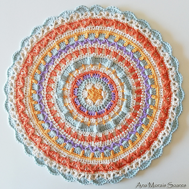 Ravelry: Hula Hoop Mandala pattern by Ana Morais Soares