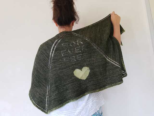 Ravelry: Châle "Forever Free" pattern by Anaelle McLovin