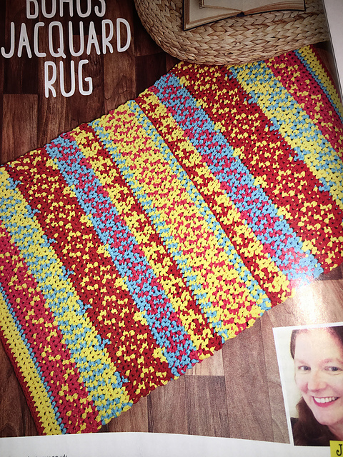 Ravelry: Bohus Jacquard Rug pattern by Jacinta Bowie