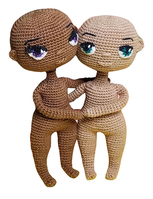 Ravelry: Mini Doll Base pattern by Whitney Marie