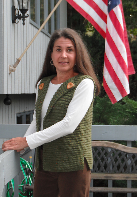 Ravelry: Horizontal Ribbed Vest pattern by Andra Knight-Bowman