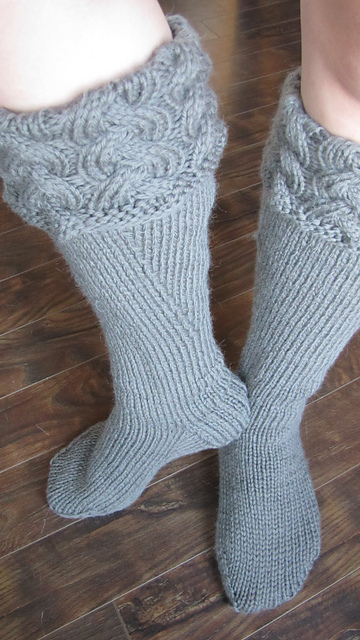 Ravelry: Wonderfully Warm Wellies pattern by AndreaJP