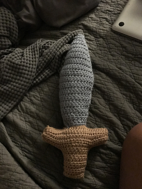 Ravelry: Starter Sword pattern by Soft Kitty Kreations