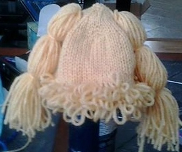 Ravelry: Cabbage Patch Baby Hat pattern by Maddie R.