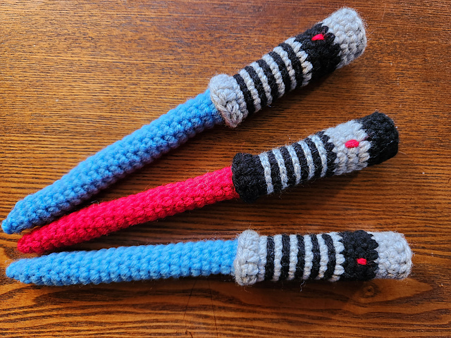 Ravelry: Star Wars Inspired Lightsaber pattern by Andy Collins