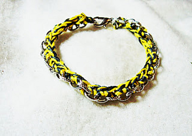 Ravelry: Woven Chain Bracelet pattern by Angie Briggs