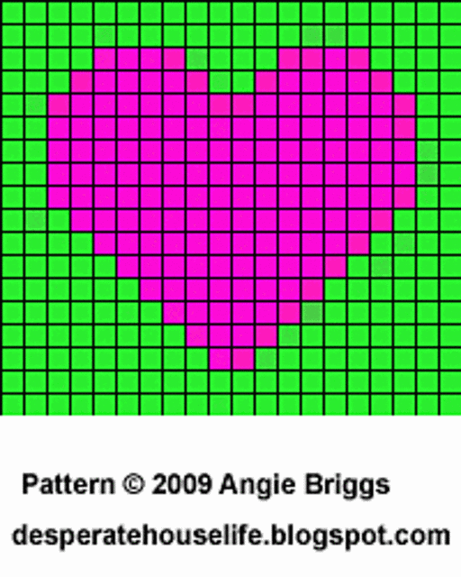 Ravelry: Heart Chart 20 x 18 pattern by Angie Briggs