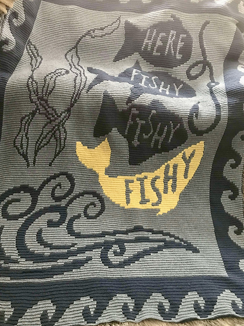 Ravelry: Here Fishy Fishy pattern by Angela Bolster