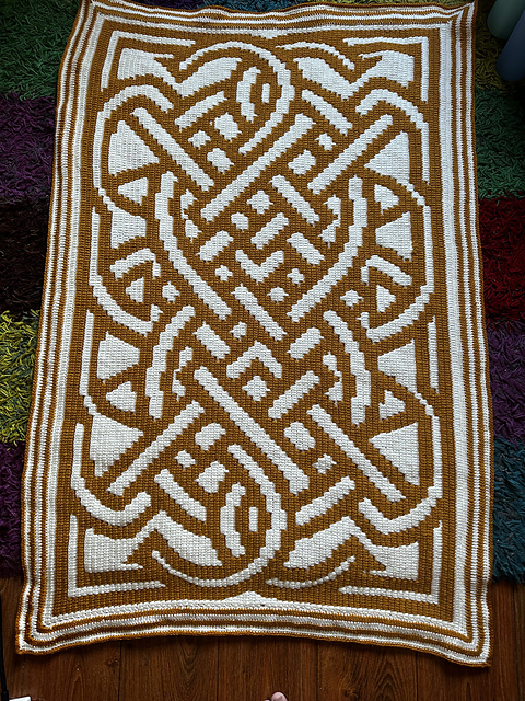 Ravelry: Celtic Weave pattern by Angela Bolster