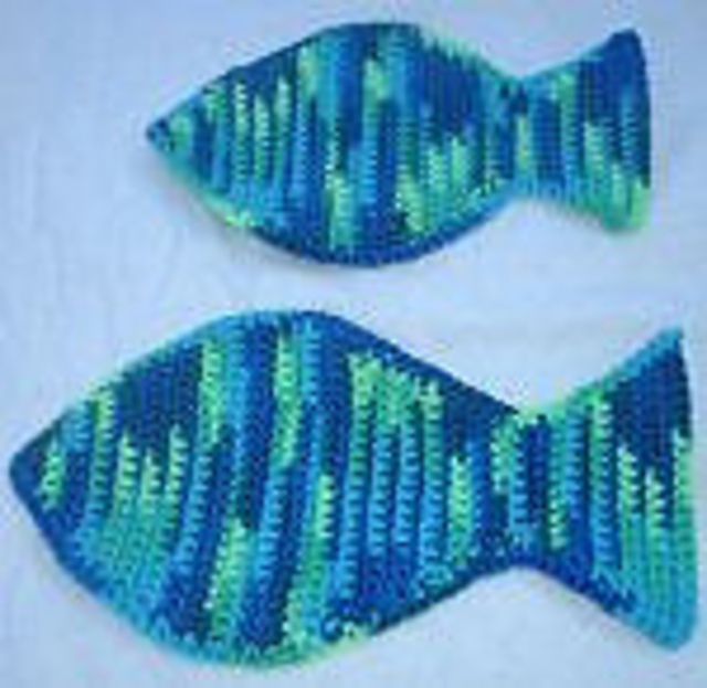 Ravelry: Fish Washcloth/Dishcloth pattern by Judith Prindle