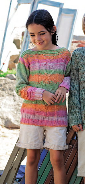Ravelry: 65-24 Cable Pullover pattern by Fil Katia