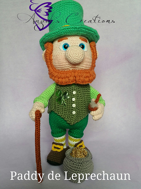 Ravelry: Paddy the Leprechaun pattern by Angel's Creations Crochet