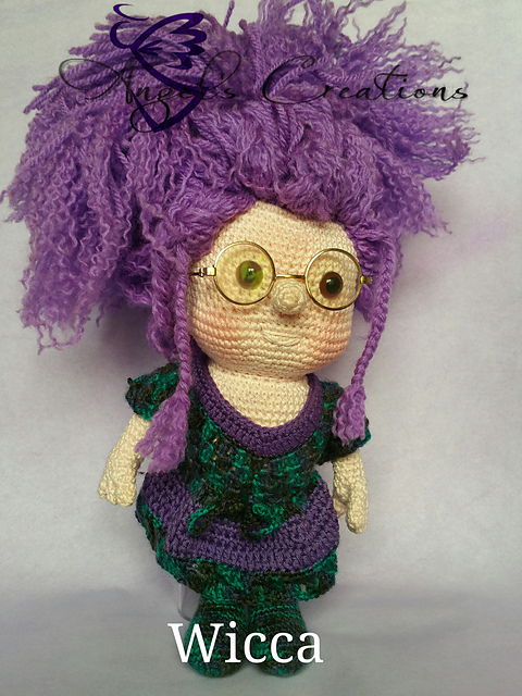 Ravelry: Wicca the witch pattern by Angel's Creations Crochet