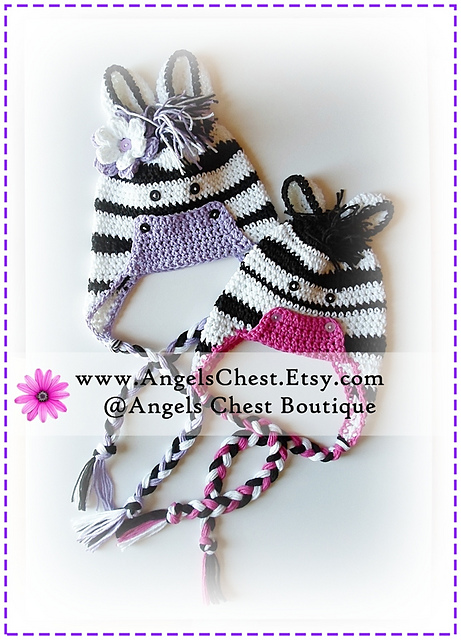 Ravelry: ZEBRA Hat Boutique Design - No. 28 pattern by Mary Angel Morris