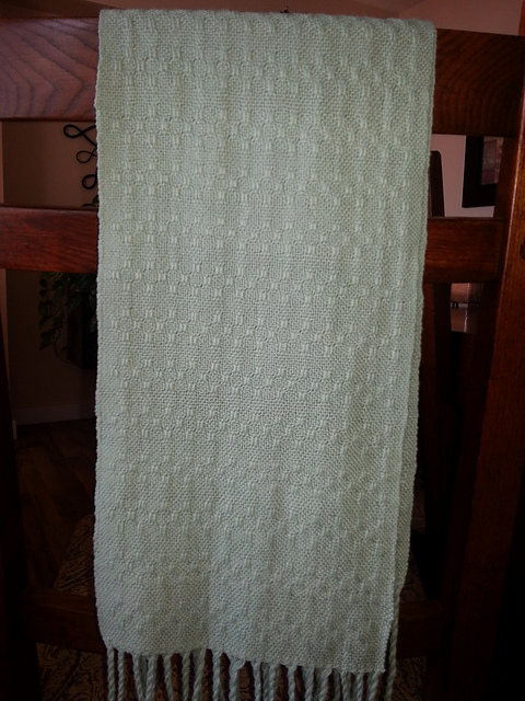 Ravelry: Angie19's 4 Shaft Huck Scarf