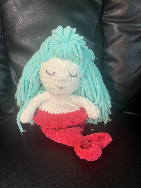 Ravelry: Miss-Shell lovey mermaid pattern by Angie Johnston