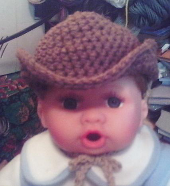 Ravelry: Baby Cowboy Hat pattern by Angela Bailes