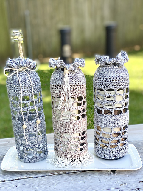 Ravelry: "WINE TIME" Wine Bottle Sweater pattern by Angie Dooley