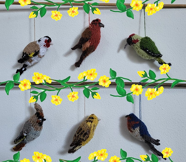 Ravelry: Bright birds pattern by Viv's Knits