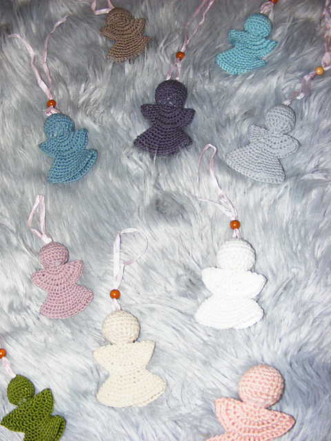 Ravelry: AnjaHollmeier's DeKo: gehäkelte Engel