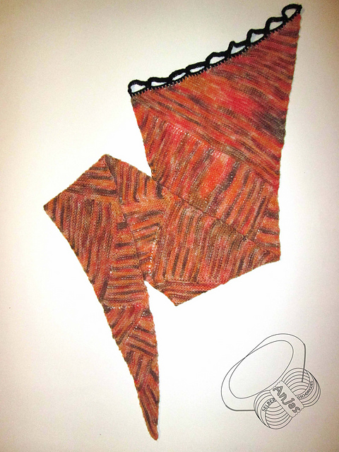 Ravelry: Schal Zick-Zack pattern by Anja Barth-Hau