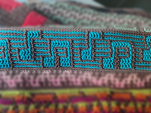 Ravelry: Music Notes Mosaic pattern by Anke Wintermans