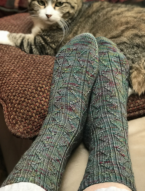 Ravelry: Longest Day Socks pattern by Ann Budd
