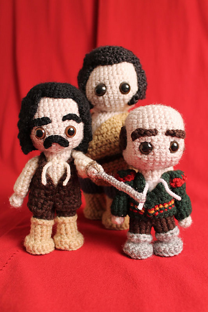 Ravelry: Princess Bride Amis - Fezzik, Inigo, and Vizzini pattern by ...