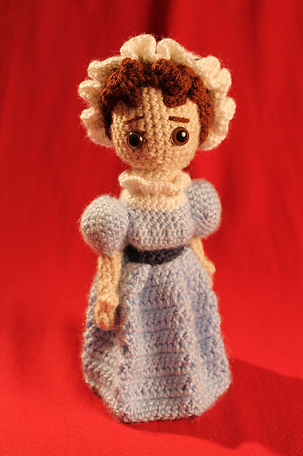 Ravelry: Jane Austen Amigurumi pattern by Ann D'Angelo