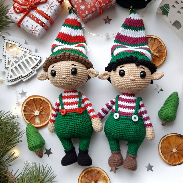 Ravelry: Christmas elf boy Johnny pattern by Anna Fores