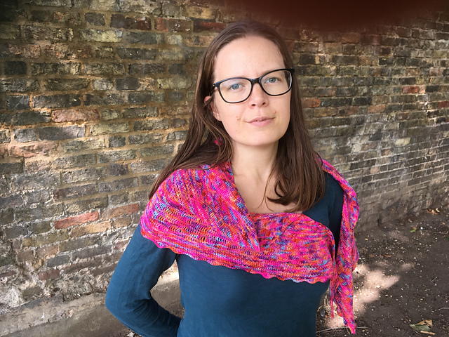 Ravelry: Desert Sunrise Wrap pattern by Anna Granta