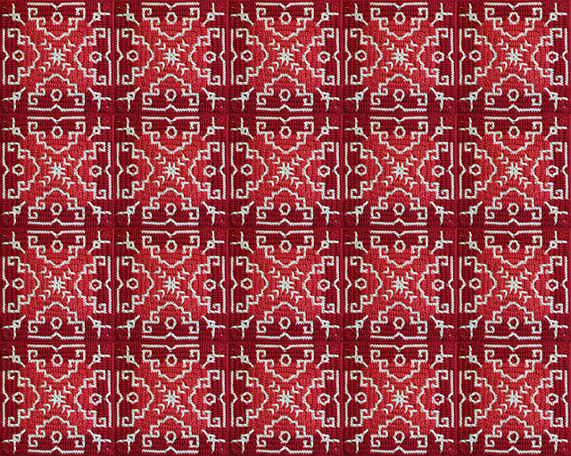 Ravelry: Kwadraty 22 seria P kwadrat 2 pattern by Anna Marciniakowa