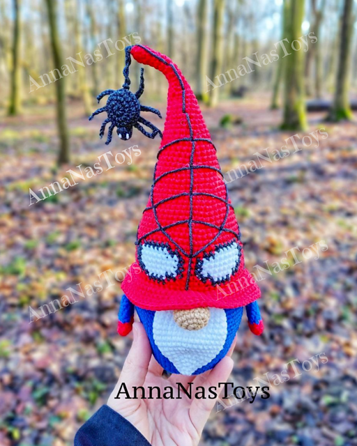 Ravelry: Gnome spider pattern by Oksana Kovalenko