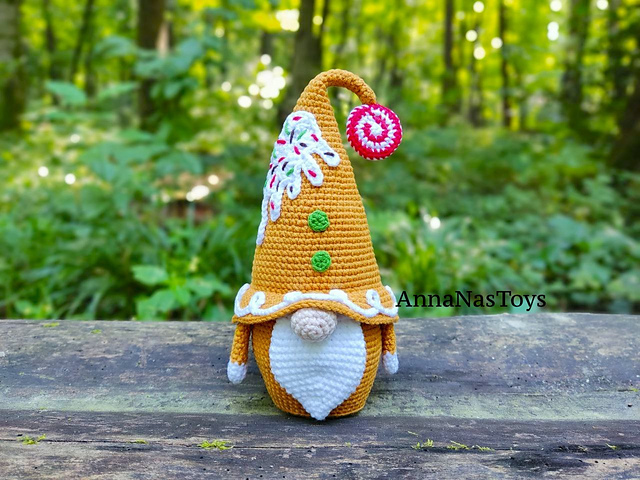 Ravelry: Сhristmas gingerbread gnome boy pattern by Oksana Kovalenko