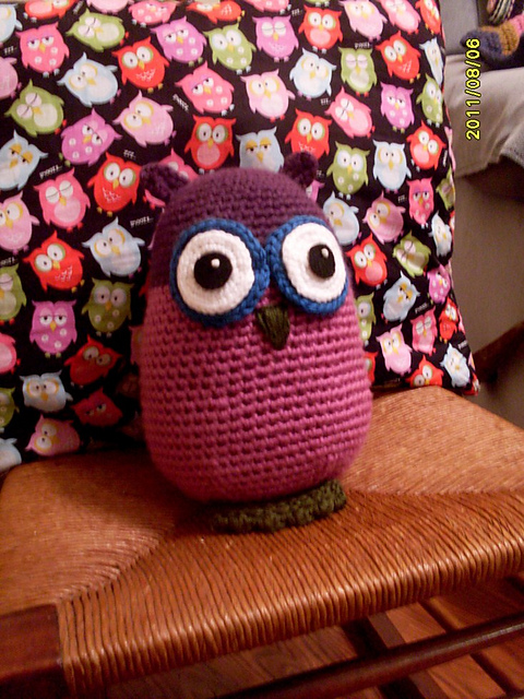 Ravelry: stuffed owl pattern by Hannah Owens